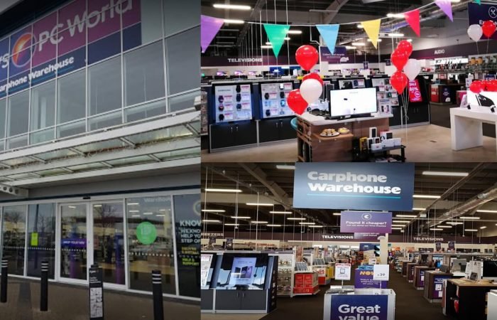 Currys PC World in Liffey Valley Shopping Centre in Dublin 22