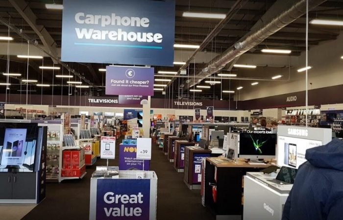 Currys PC World in Liffey Valley Shopping Centre in Dublin 22